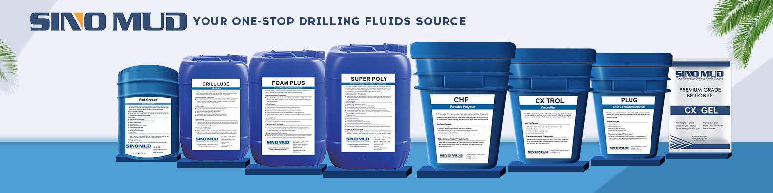 drilling mud additive powder polymer CHP